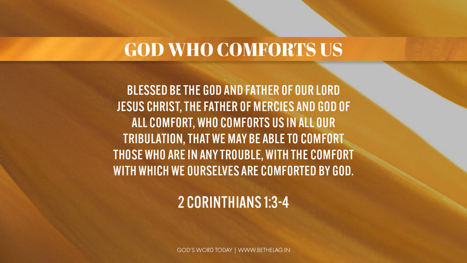 Limitless Compassion of God - Temple of God by Bethel AG Church