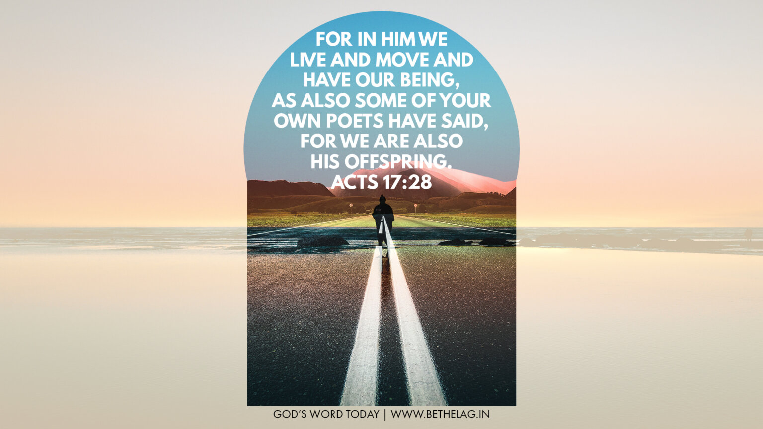 We are God’s offspring. - Temple of God by Bethel AG Church